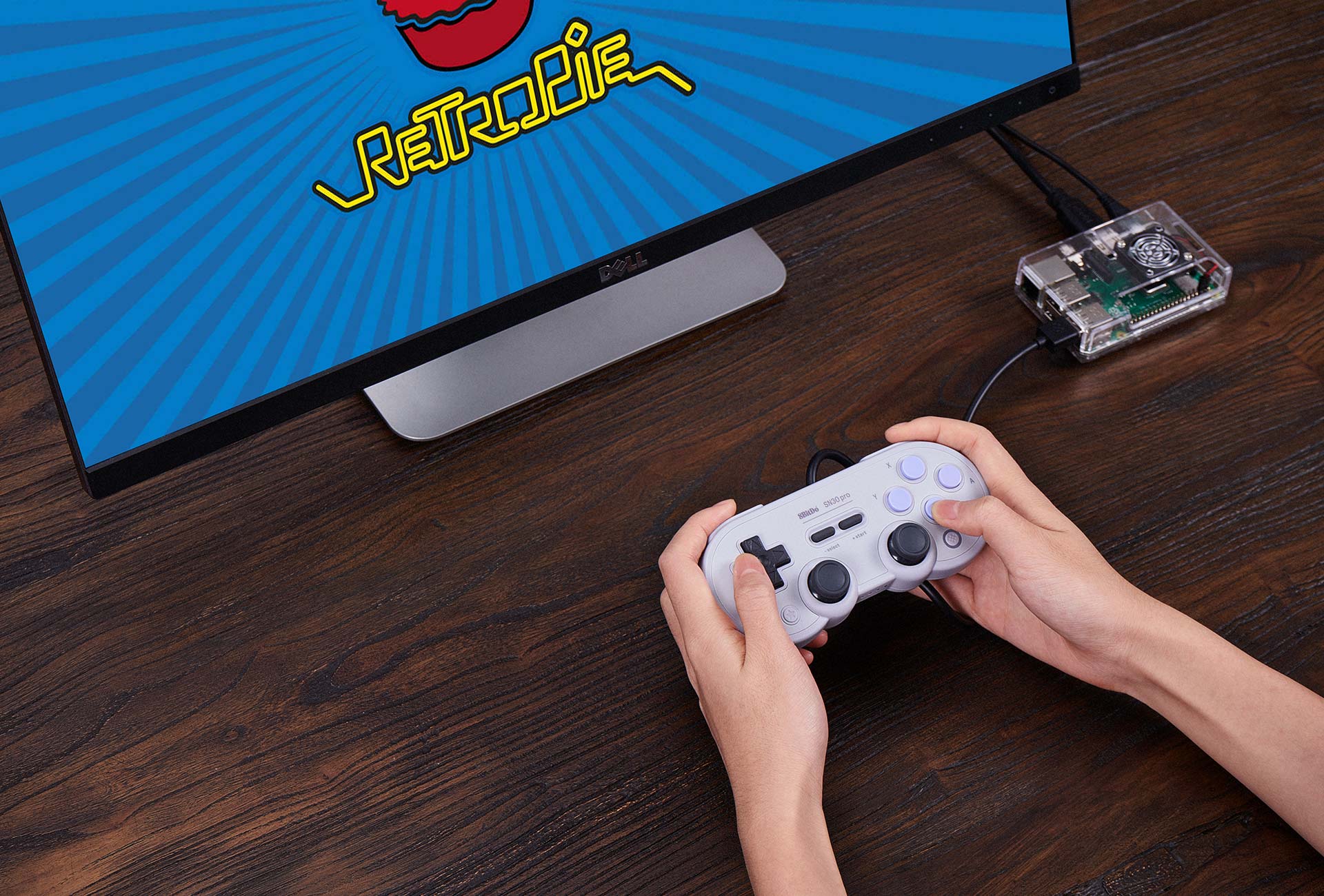 SN30 Pro USB 有线手柄 | 八位堂 官方中文网